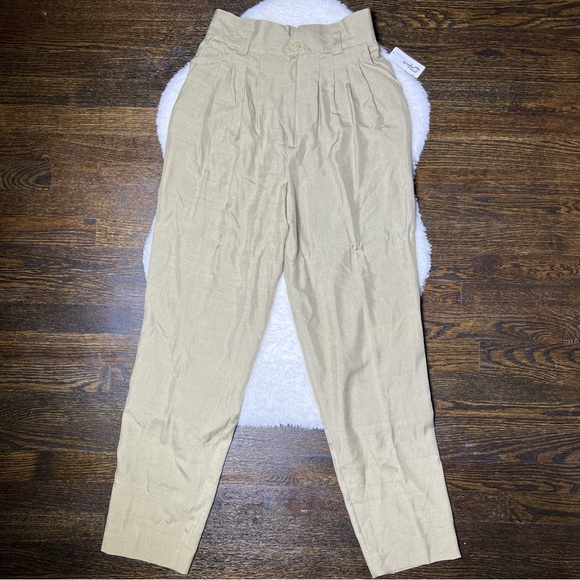 Condor | Pants & Jumpsuits | Vintage Seiferts Condor Silk Tan High Rise ...